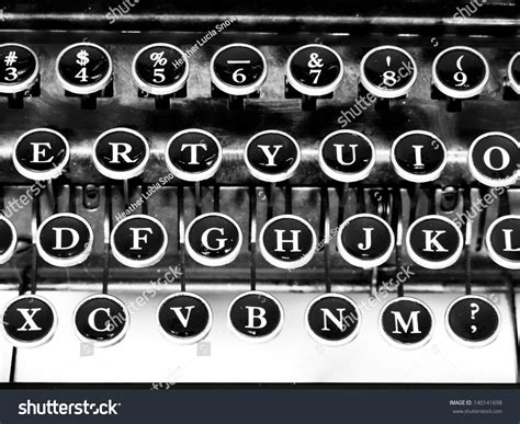 Typewriter Keys Stock Photo Shutterstock