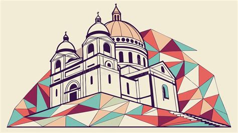 Ornate Building Facade Detailed Architectural Vector Historic Landmark Vector Design