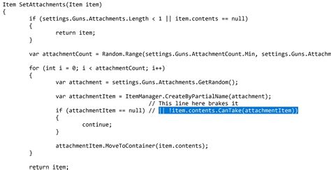 UMod Type ItemContainer Does Not Contain A Definition For CanTake