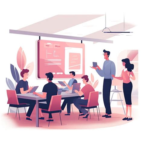 Premium AI Image Entrepreneurial Workshop Mentor S Wisdom Eager
