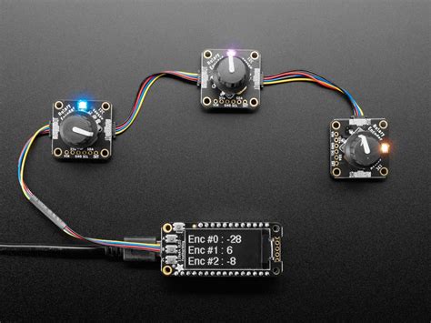 New Products Feat Adafruit I C Qt Rotary Encoder With Neopixel Stemma Qt Qwiic