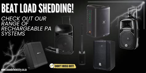 Rechargeable PA Systems Sound Of Ministry