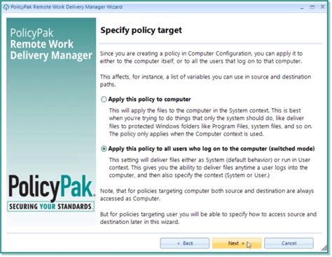 Robocopy Alternative Gui For On Prem And Remote File Copy Policypak