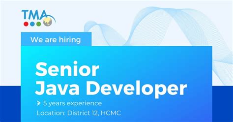 tma tuyển dụng vị trí senior java developer qtsc