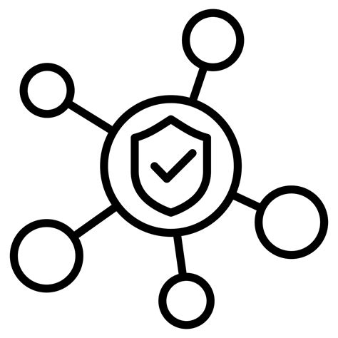 IoT Security Icon Line Vector Illustration 38493470 Vector Art At Vecteezy