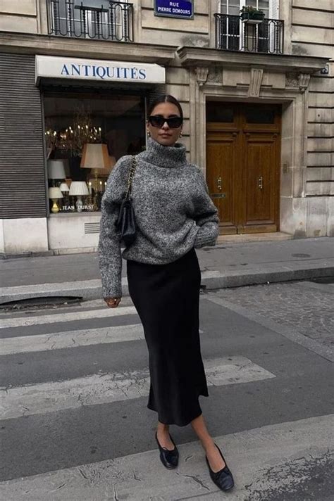 22 Ways To Style A Satin Skirt For Winter 2024 2025