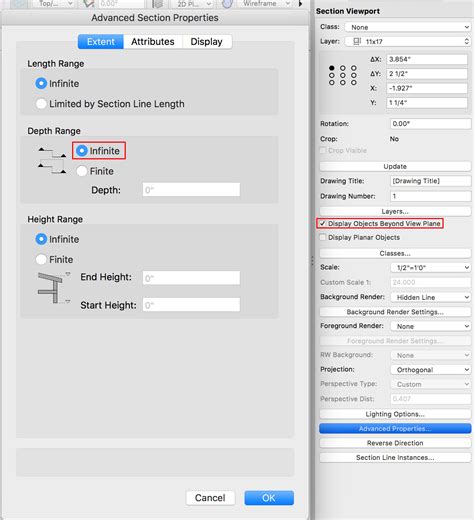 creating a section viewport vectorworks fundamentals 2013
