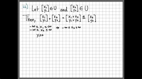 Linear Algebra Example Problems Subspace Example 4 Youtube