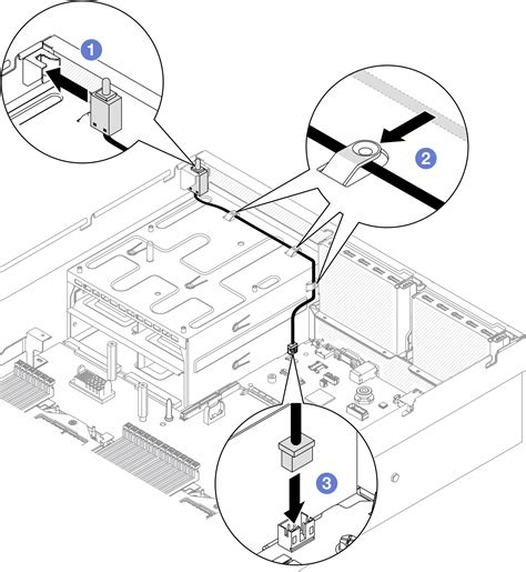 Установка датчика вмешательства Thinksystem Sr675 V3 Lenovo Docs