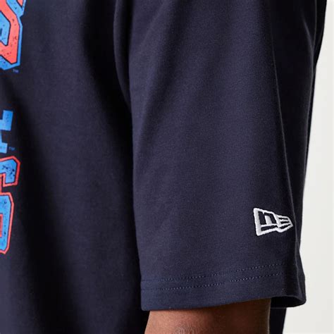 New Era Mlb Los Angeles Dodgers World Series Oversized Tee Azul 60667830