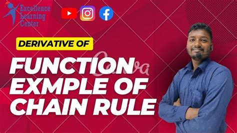 Derivative Of Function Example Of Chain Rules Youtube