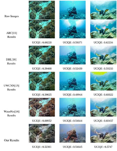 Figure 1 From Underwater Image Color Correction Using Ensemble Colorization Network Semantic