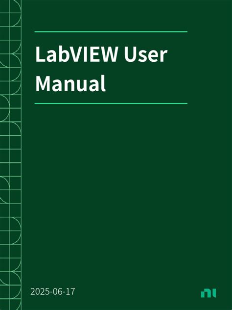 Labview User Manual Logging In And Logging Out Of Labview Windows 2025 06 17 08 15 28 Pdf