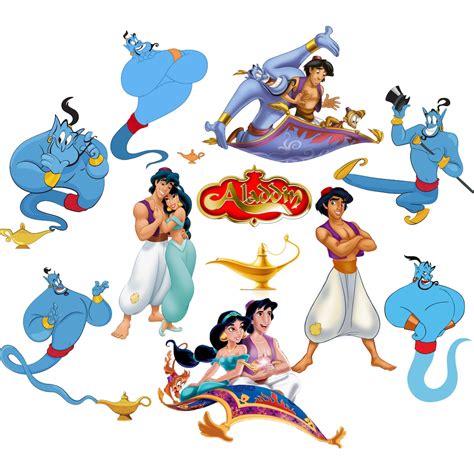 Aladdin Png Bundle Aladdin Clipart Set Aladdin And Genie Clipart