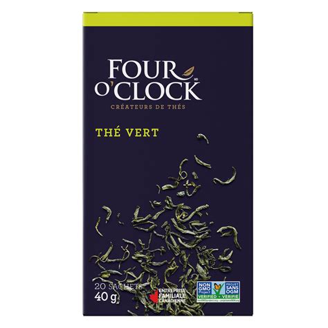 Four Oclock Green Tea 20 Bags Lheureux