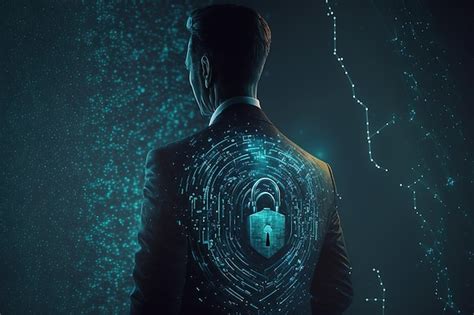 Premium Ai Image Cyber Security Network Padlock Icon And Internet Technology Networking