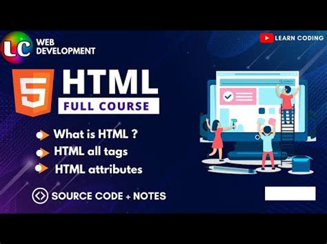 HTML Full Course For Beginners Learn Coding Amazing ELearning