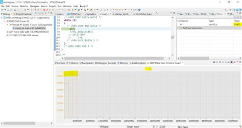 Solved I Cant See The Trace In Stm32 Stmicroelectronics Community