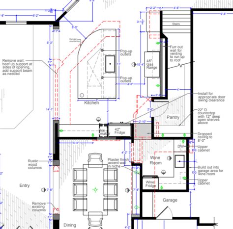 How To Draw Plans For A Kitchen Remodel