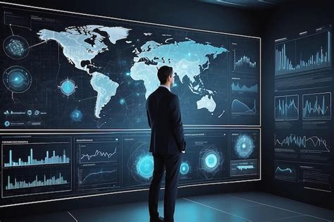 Premium Photo Big Data Technology And Data Science Data Scientist