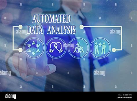 Conceptual Hand Writing Showing Automated Data Analysis Concept Meaning Artificial Intelligence