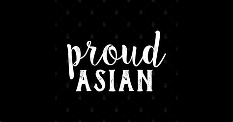 PROUD ASIAN CURSIVE WRITING Proud Asian Cursive Writing Sticker TeePublic