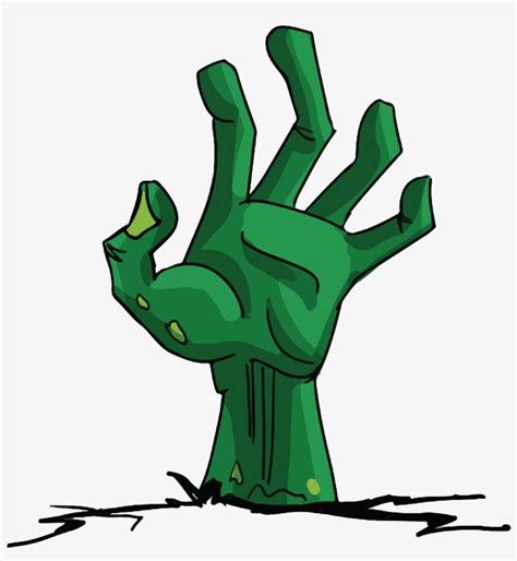Zombie Hand Kerkhof
