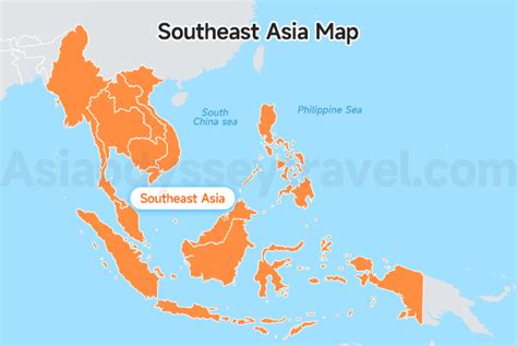 100 Southeast Asia Map With Countries Capitals And Cites 2026