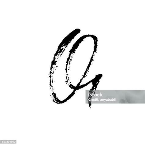 손 편지 질문 드라이 브러쉬 현대 글자를 그렸습니다 벡터 일러스트입니다 0명에 대한 스톡 벡터 아트 및 기타 이미지 0명 드로잉 디자인 Istock