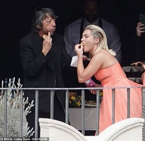 Florence Pugh Lights Up Rome And A Crafty Cigarette In Stunning