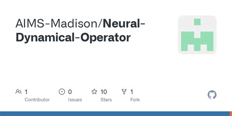 Github Aims Madisonneural Dynamical Operator