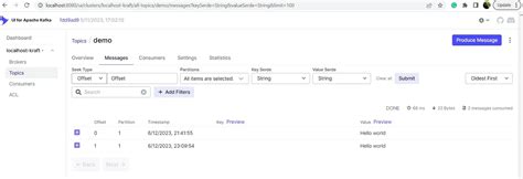 Docker Compose For Kafka Single Broker In Kraft Mode Kafka Ui Confluent Rest Proxy Confluent