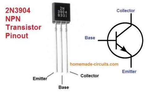 Npn Transistor Pinout Diagram And Explanation For Beginners