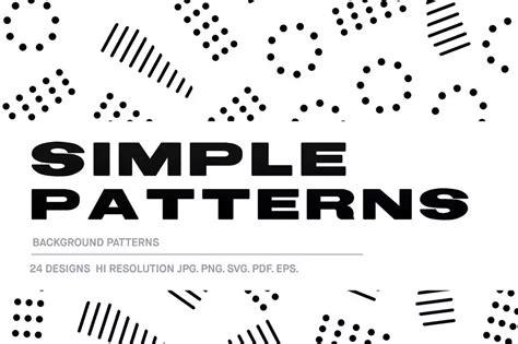 Simple Seamless Patterns Design Shack