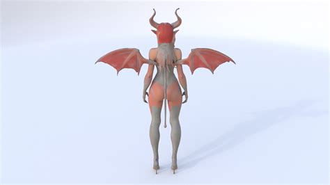Succubus Woman 3d Model Turbosquid 2335160