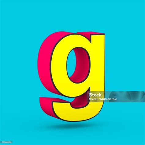 슈퍼 히어로 빨간색과 노란색 파란색 배경에 고립 된 소문자 G 편지 0명에 대한 스톡 사진 및 기타 이미지 0명 3차원