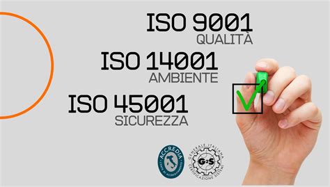 Certificazioni Iso 9001 14001 45001