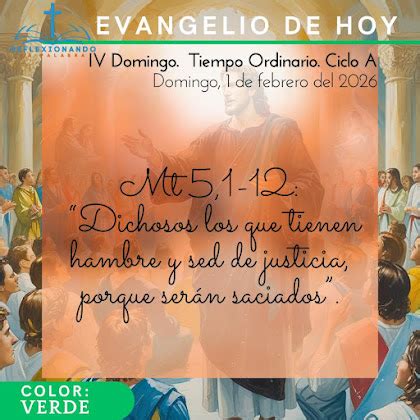 La Palabra Cada DÍa Iv Domingo Del Tiempo Ordinario Ciclo A 1 De
