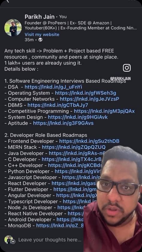 parikh jain listen till end save for yourself and share to help others 😃 dsa softwaredeveloper
