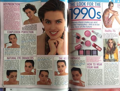 Best Magazine Beauty 2000s Magazines Vintage Makeup Beauty Standards