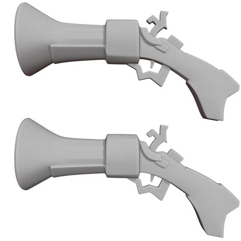 3d File League Of Legends Classic Miss Fortune Guns Cosplay 🥠・3d Print