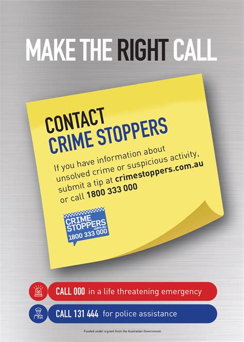Projects Crime Stoppers Make The Right Call Sixteen By Nine