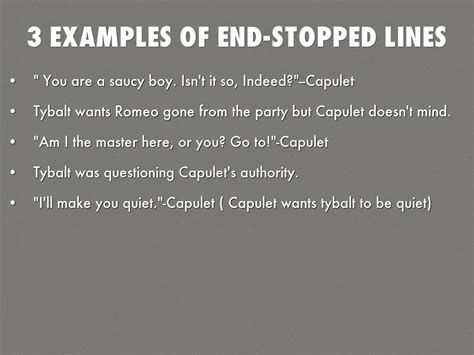 End Stop In Poetry Example At Eileen Marvin Blog