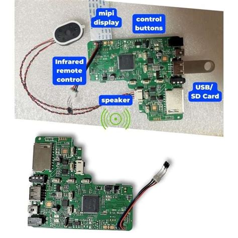 Multimedia Display Board Mipi Support Usb And Sd Input