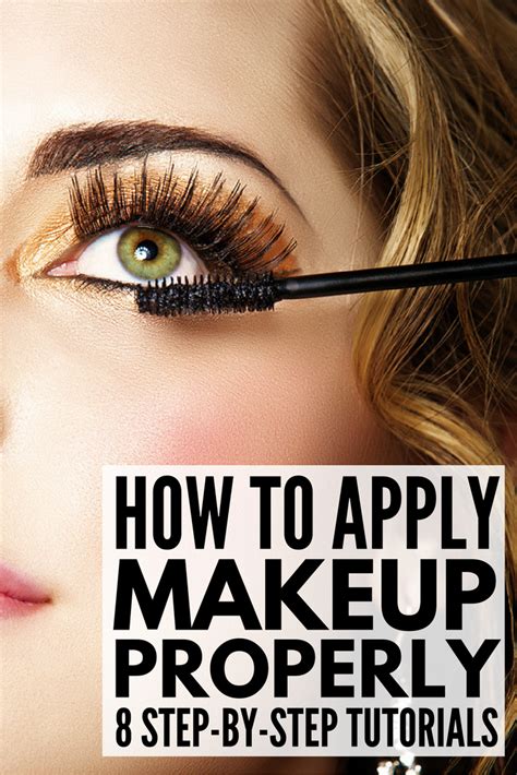 How To Properly Apply Makeup You Saubhaya Makeup
