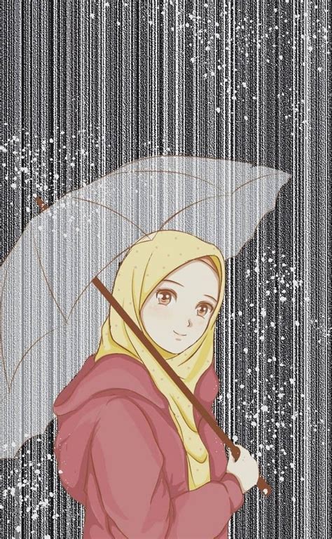 100 Hijab Cartoon Wallpapers