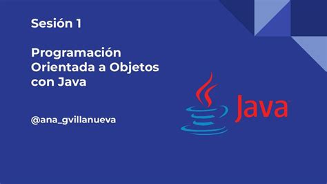 Programación Orientada A Objetos Java Ana Villanueva Udocz