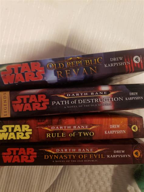 Is Drew Karpyshyn The Best Star Wars Author Cause These Are Some Of