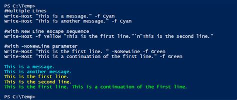 Powershell Write Host Cmdlet A Quick Guide Sharepoint Diary