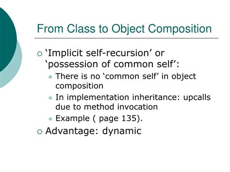 Ppt Object Vs Class Composition Powerpoint Presentation Free